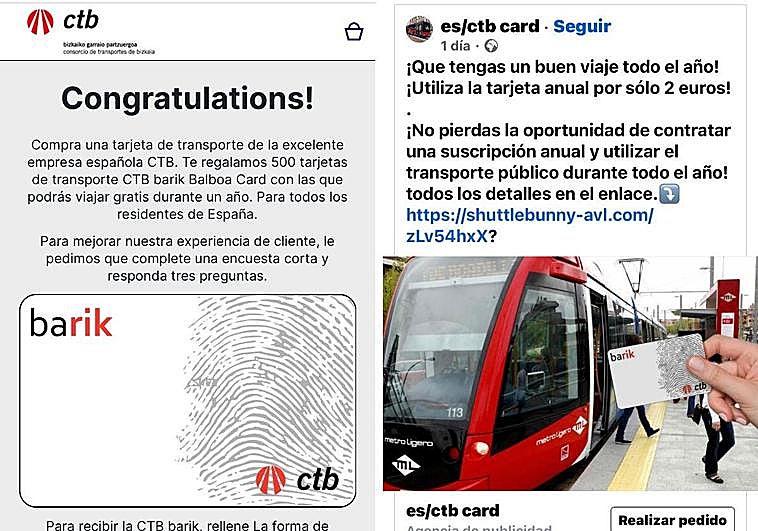 El timo en las redes sociales que utiliza la Barik | El Correo