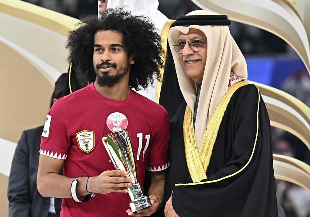 Akram Afif, el mago que ha dado a Catar su segunda Copa Asia | El Correo
