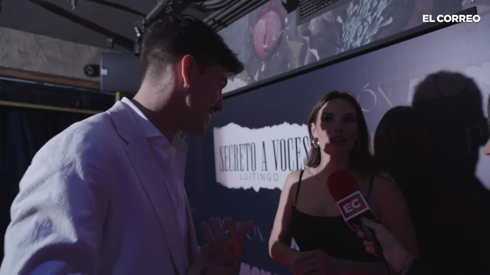 Entrevista a Luitingo y Jessica Bueno en el estreno de su canción ...