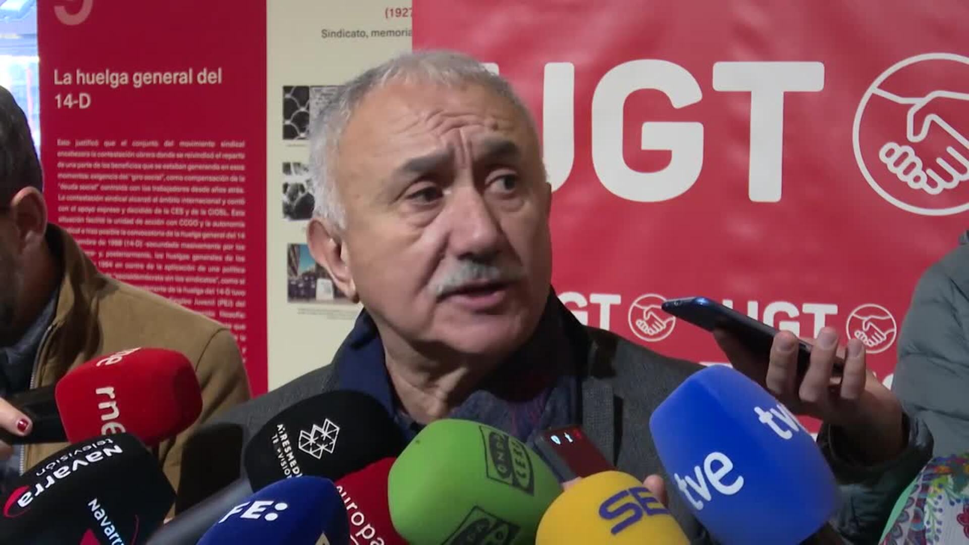Álvarez (UGT) considera una "malísima noticia" para todo el mundo la ...