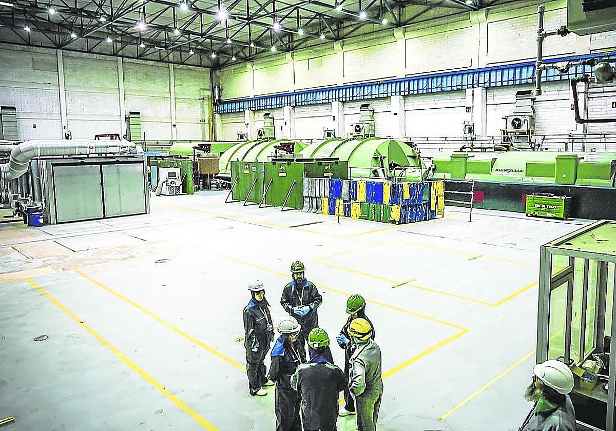 Finaliza el vaciado de la planta baja del edificio de la turbina de ...