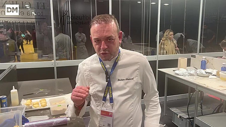 Rubén Abascal en el concurso de Bocados con Queso | El Diario Montañés