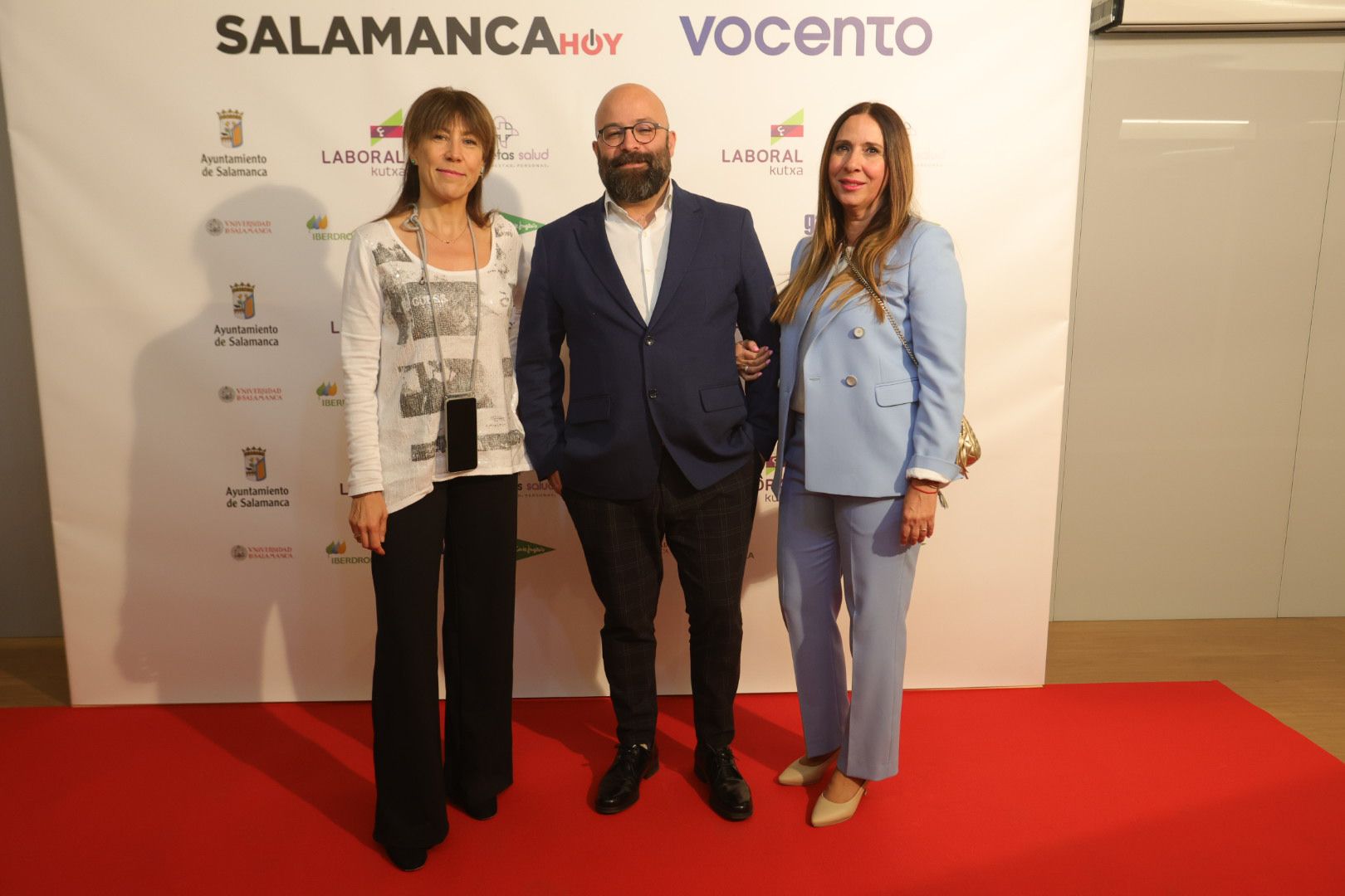 Invitados y patrocionadores en el acto de presentación de Salamancahoy ...
