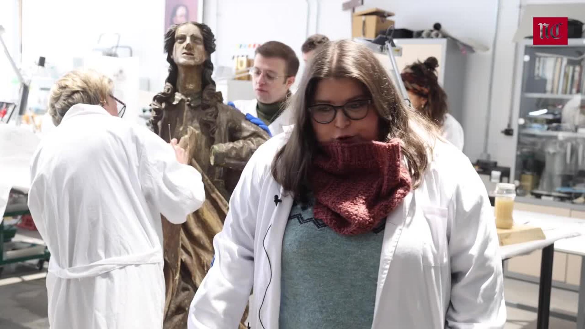 La restauración de una talla de María Magdalena, desde dentro | El ...