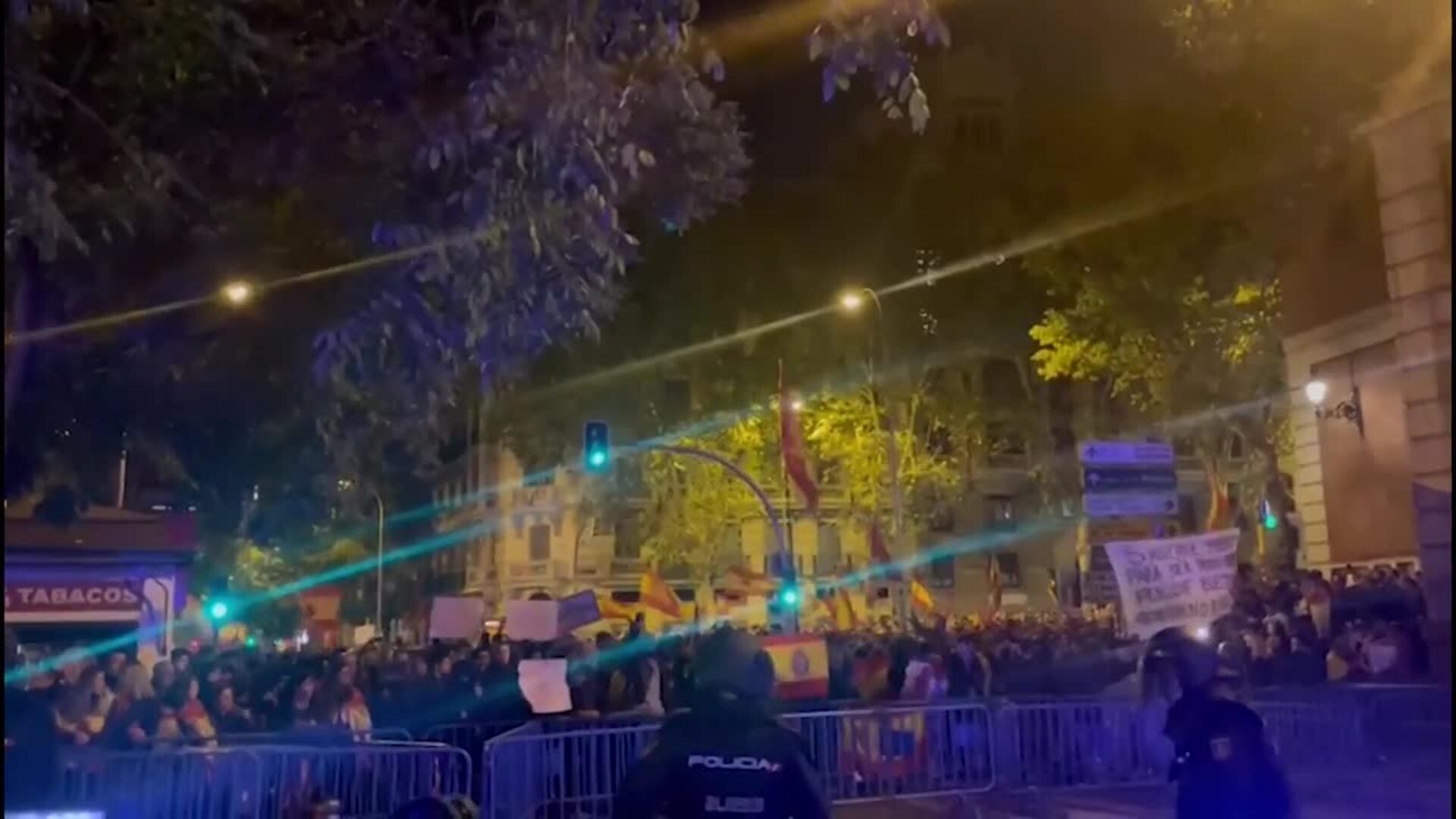 Al Menos Nueve Detenidos En La Novena Noche De Protestas En Ferraz El