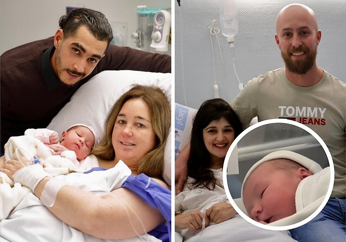 Dos niñas, Astrid Nur e Inés, primeras bebés de 2025 en Valladolid | El ...