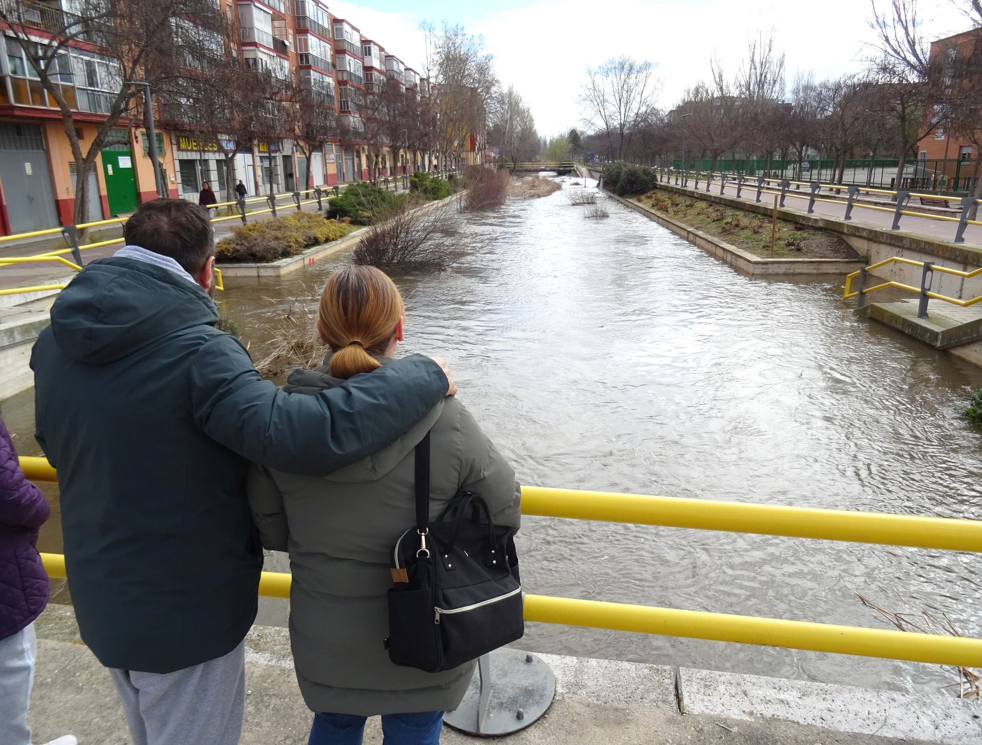 Las imágenes del desbordamiento del Esgueva en Valladolid | El Norte de ...