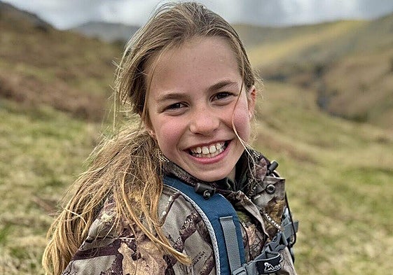 La Princesa Charlotte posa sonriente en su décimo cumpleaños | El Norte ...