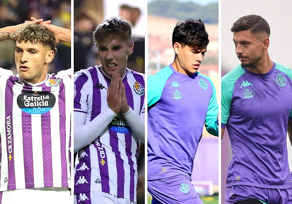 El Real Valladolid busca salida a cuatro jugadores en el mercado ...