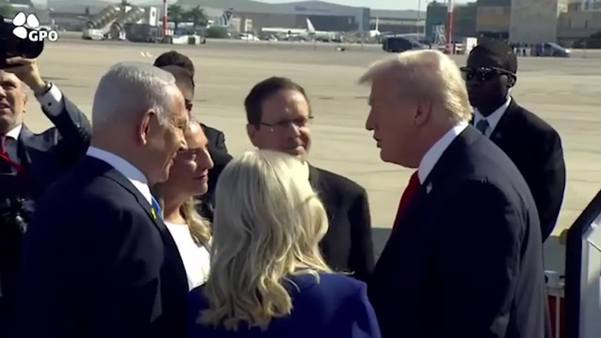 Trump Aterriza En Israel Tras La Puesta En Marcha De La Primera Fase 4378