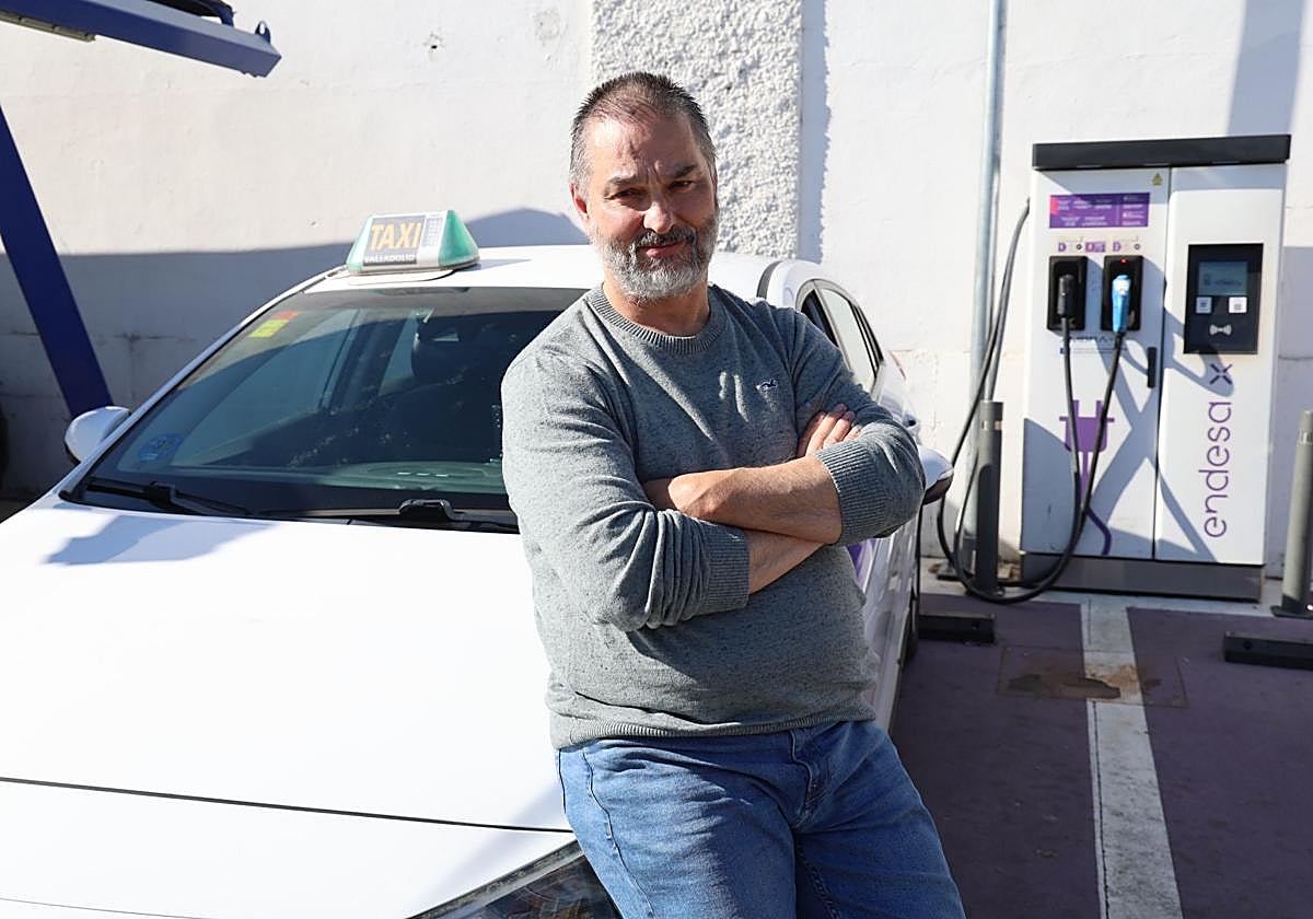 Roberto San José, el primer taxista con coche eléctrico de España: «El ...