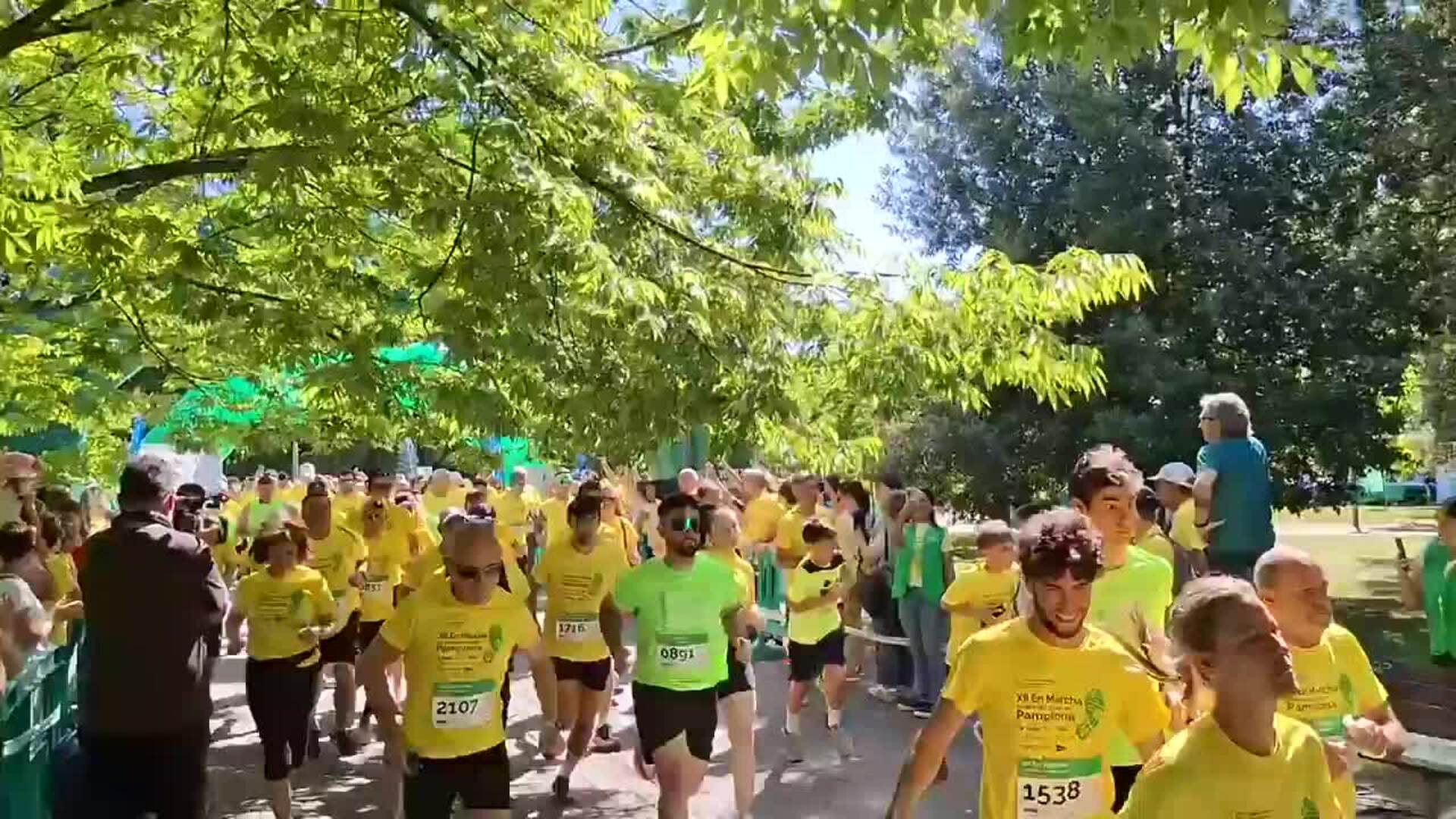 Cerca de 3.000 personas participan en la XII Marcha Contra el Cáncer de ...