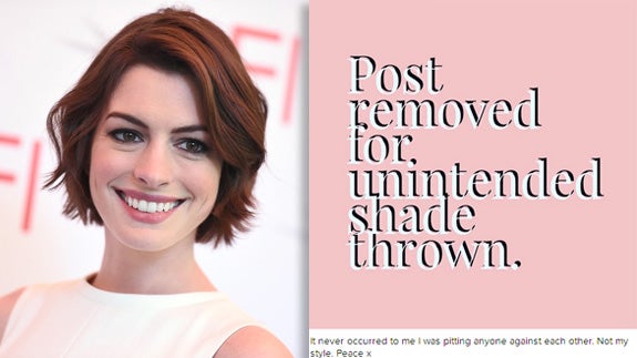 Anne Hathaway aclara que el meme que publicó de las Kardashian no era ...