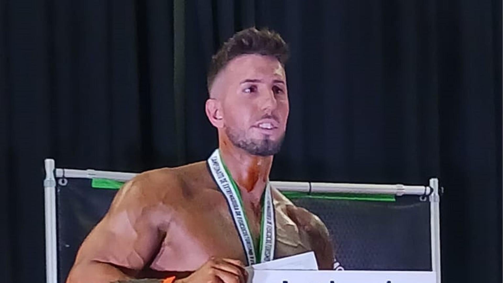 Jesús Labrador, subcampeón de Extremadura de Fisicoculturismo | Hoy