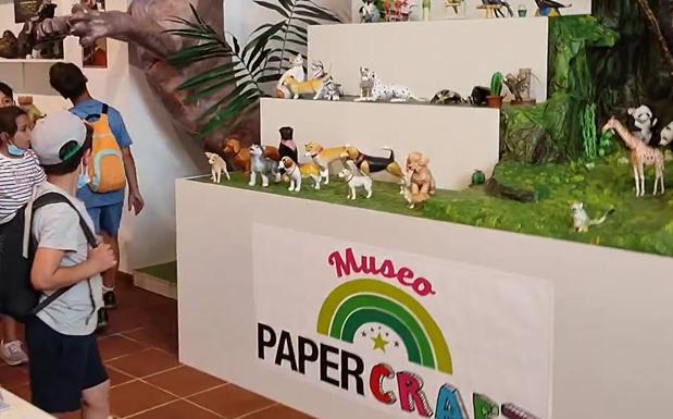 Regresan los talleres del Museo Papercraft tras el parón por el covid ...