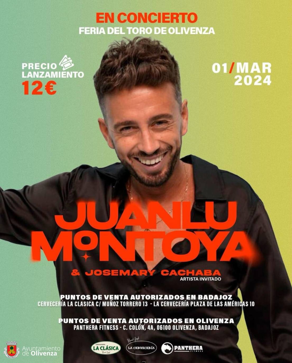 El cantautor Juanlu Montoya actuará el primer día de la Feria del Toro ...