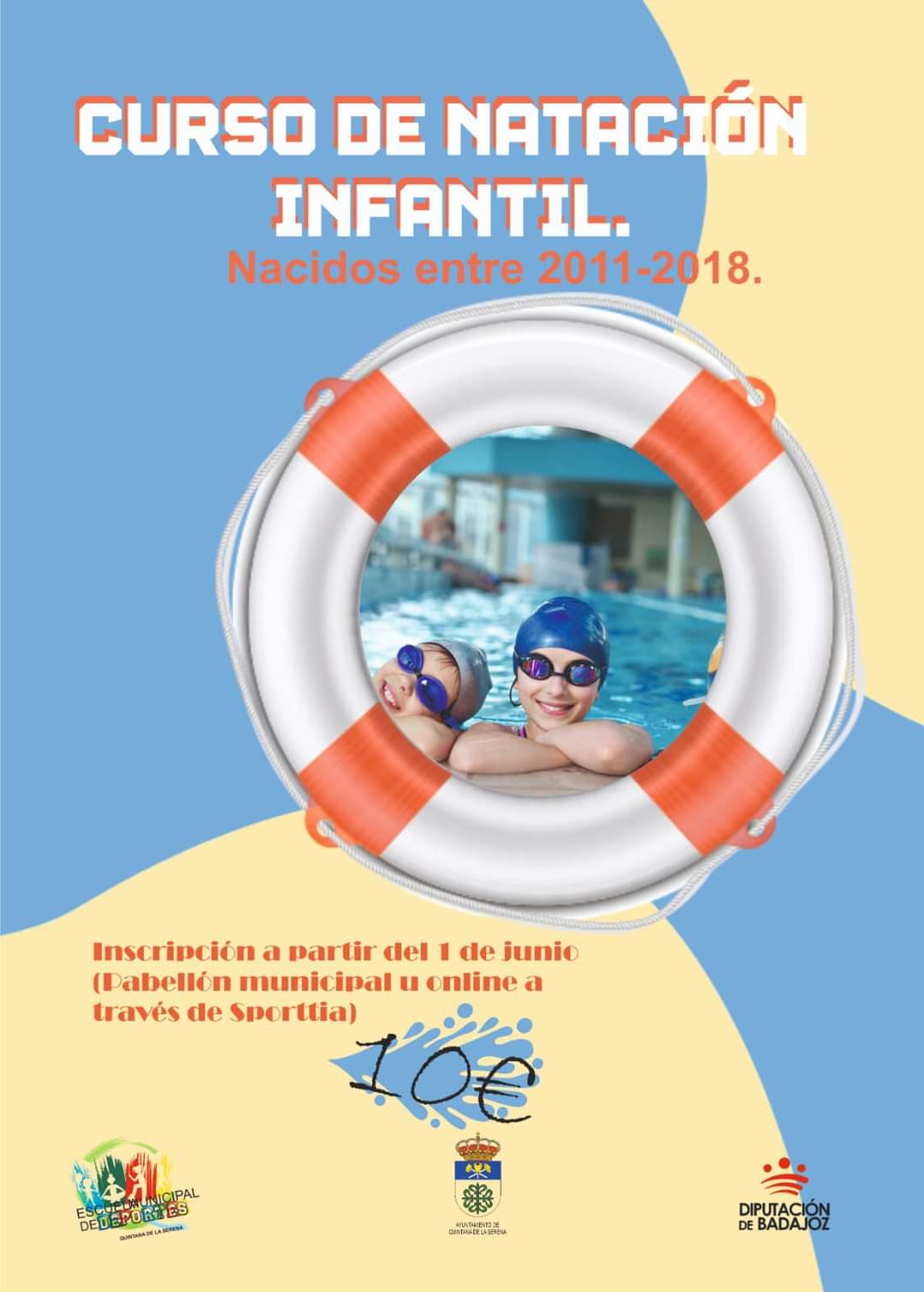 El plazo de inscripción para un curso de natación infantil se abre el 1 ...