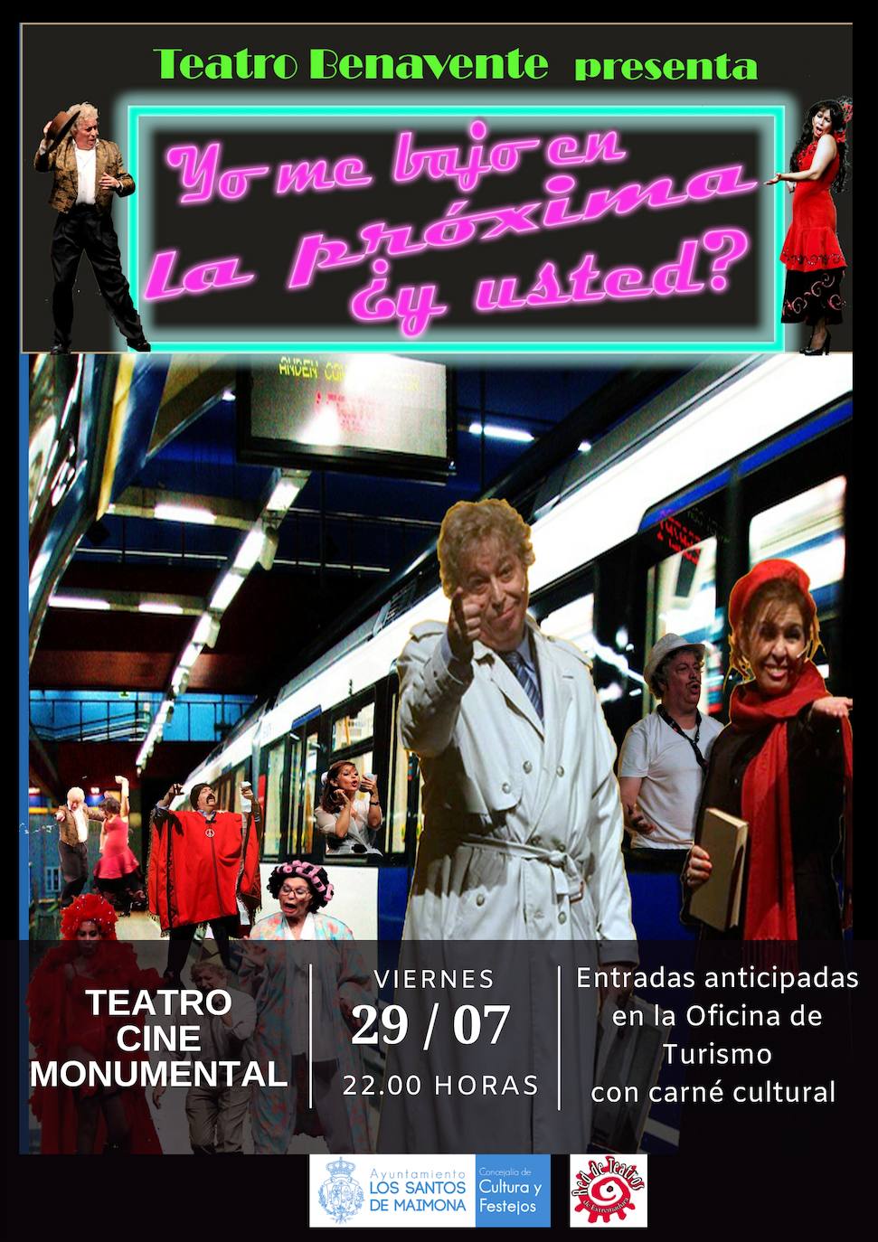 Teatro en el Monumental los días 29 de julio y 3 de aosto | Hoy