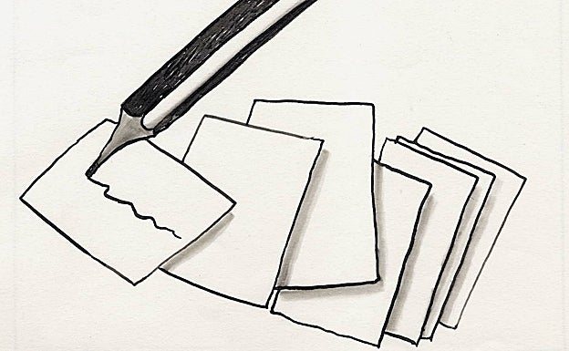 Un folio en blanco | Hoy
