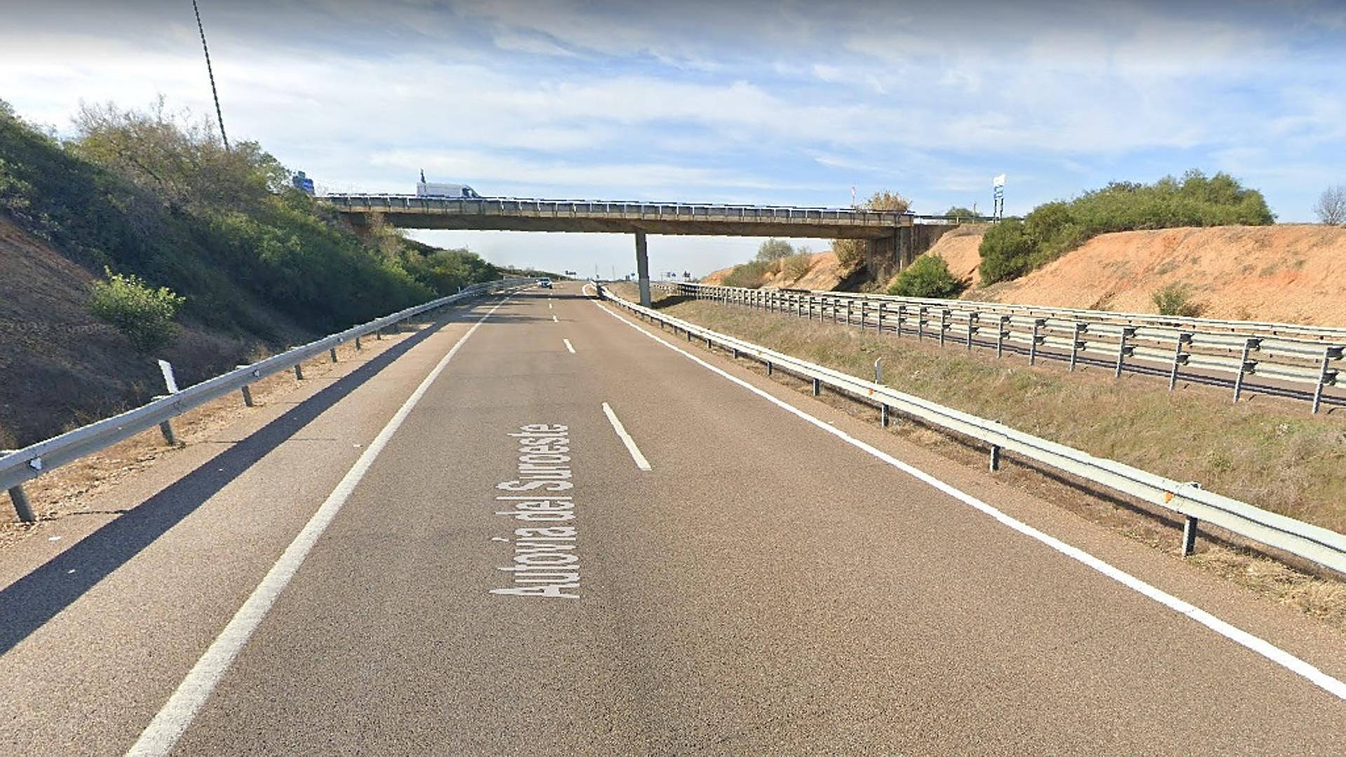 Aparatoso accidente en la A-5, a la altura de Lobón | Hoy