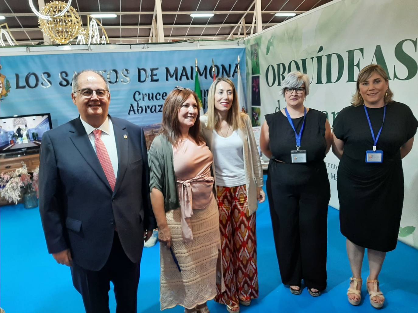 El Ayuntamiento de Los Santos está presente con un stand en la Feria de ...