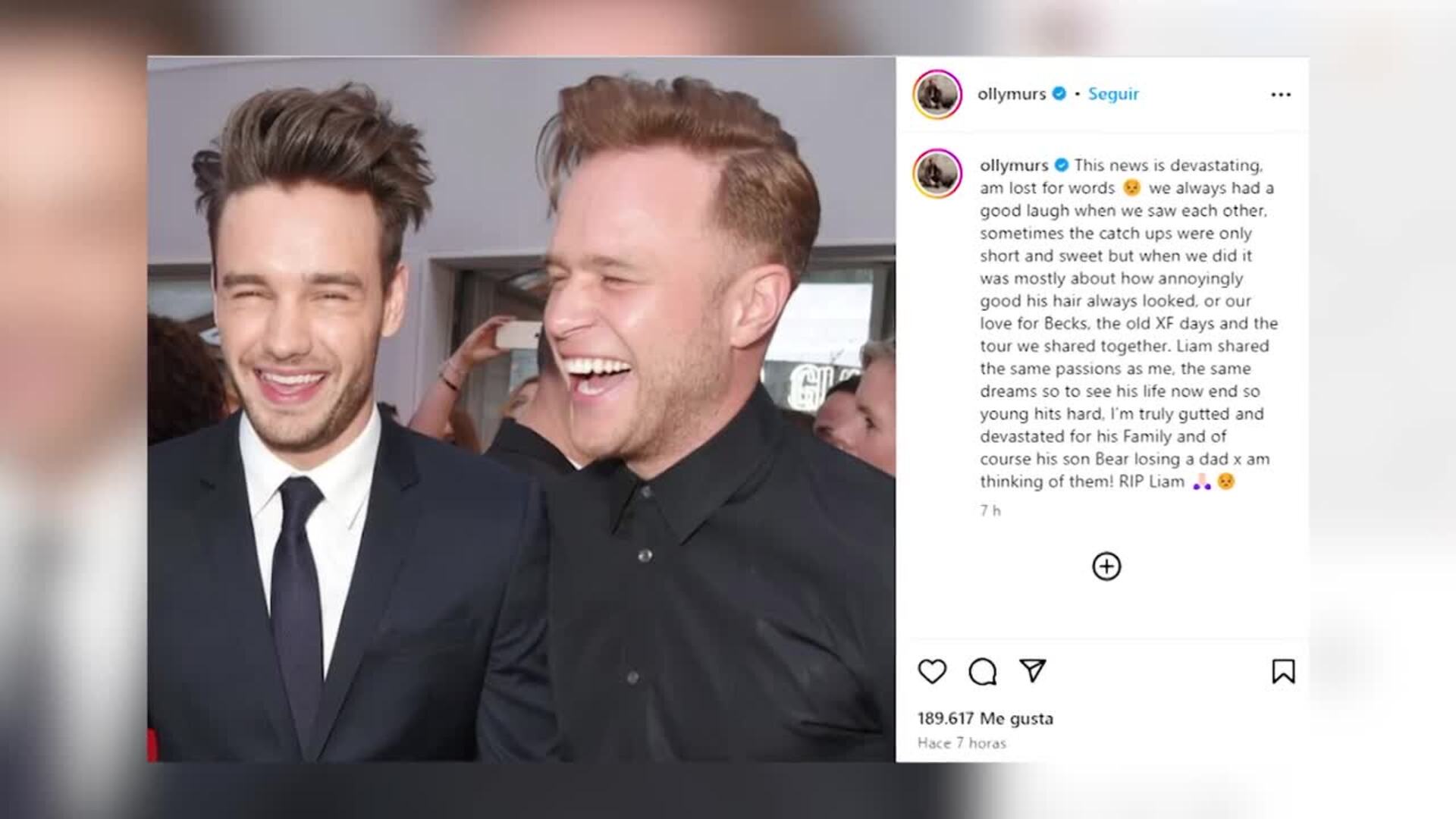 Primeras reacciones a nivel internacional tras la muerte de Liam Payne ...