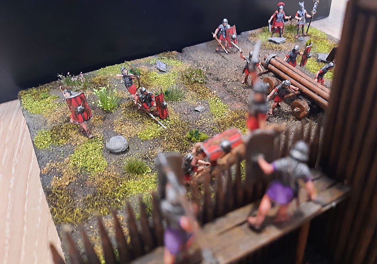 El Museo Abierto de Mérida acoge juegos de guerra en miniatura ...