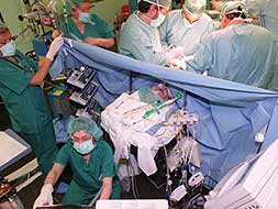 El Infanta Cristina practica el primer doble transplante de hígado y ...