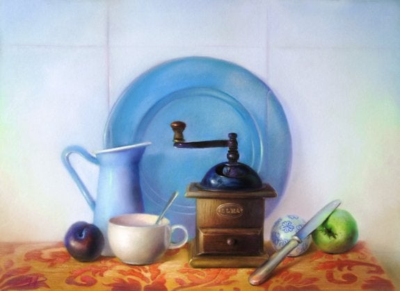 Alberto Piedra, tercero en un certamen nacional de pintura | Hoy