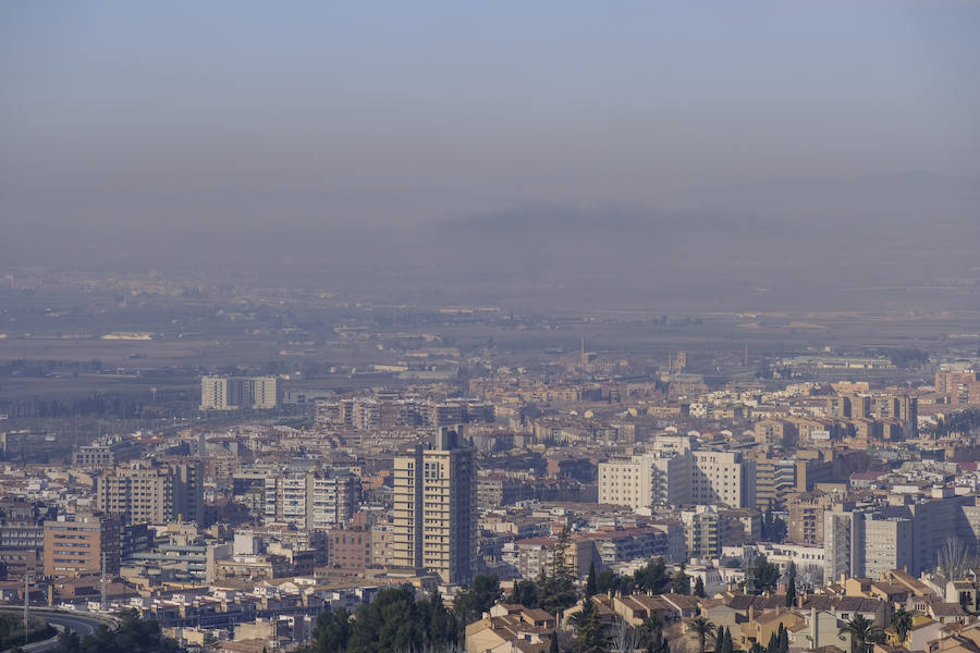 Fotos: Granada, envuelta en contaminación | Ideal