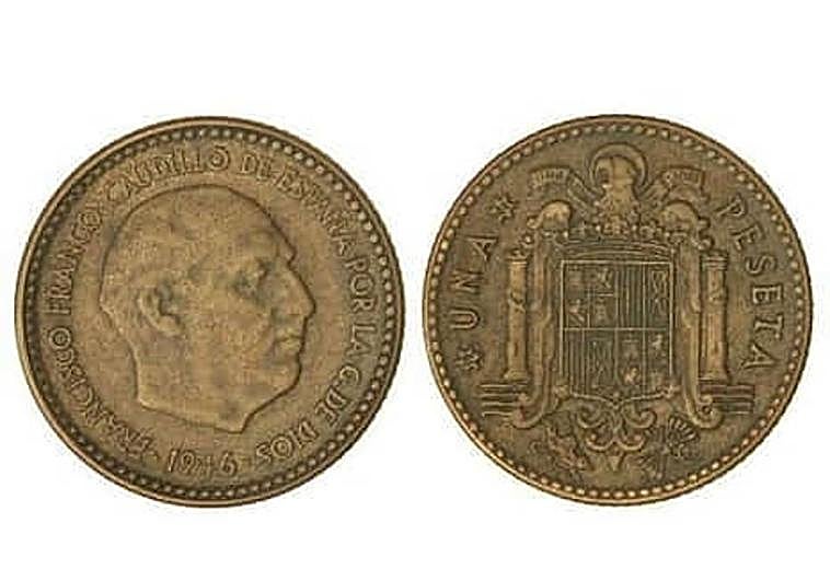Las cinco monedas de 1 peseta más valiosas según un experto numismático ...