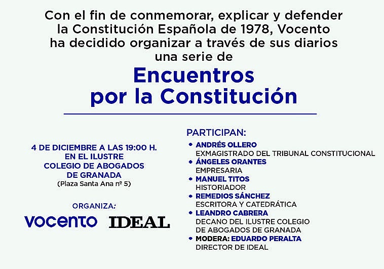 Encuentros por la Constitución | Ideal