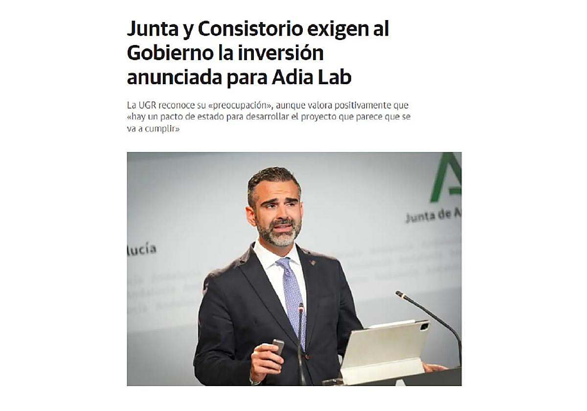 Un año de contradicciones con el Adia Lab de Granada | Ideal