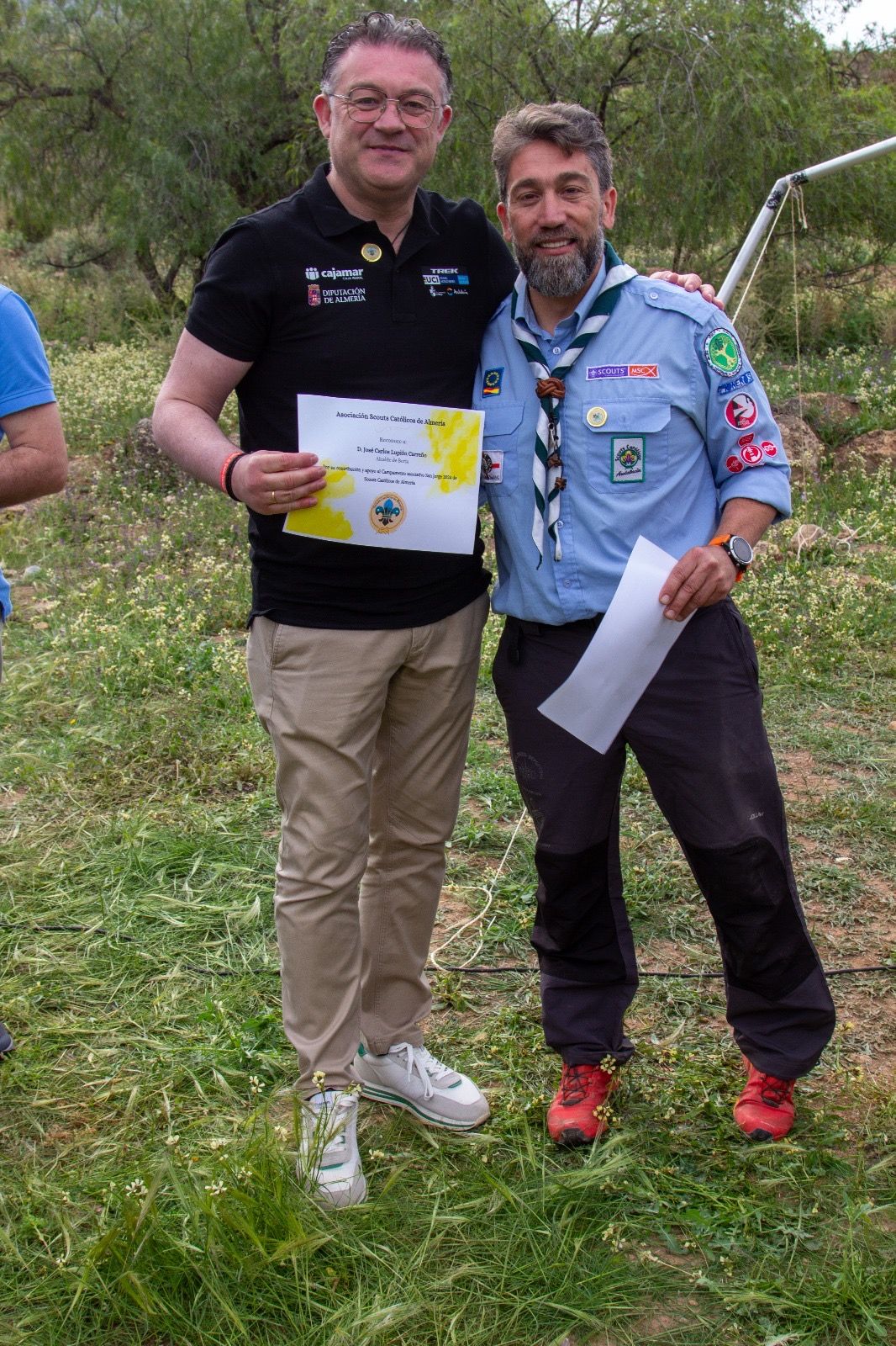 Los scouts de Almería celebran a su patrón, San Jorge | Ideal