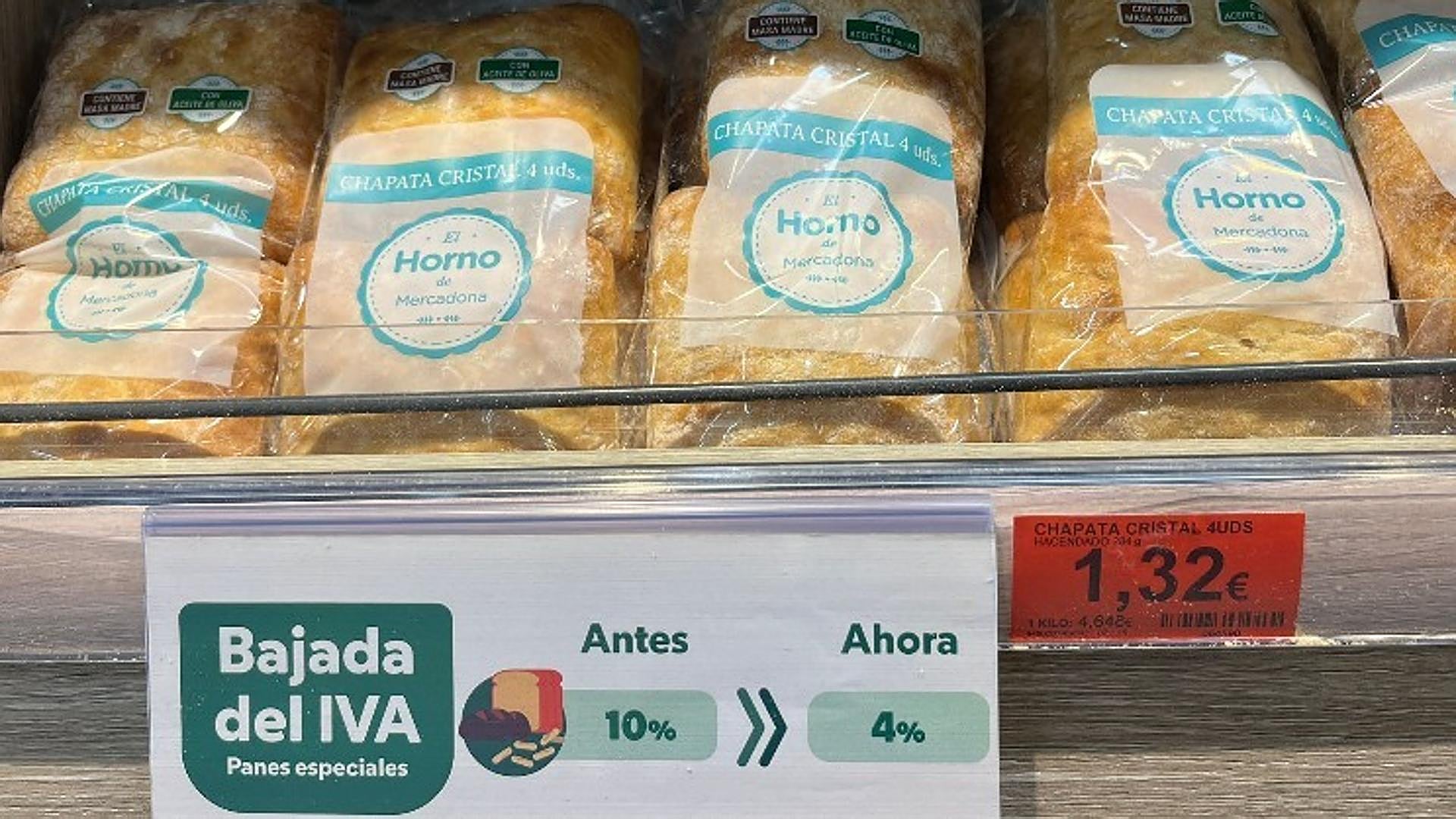 Mercadona anuncia que baja el precio de sus panes | Ideal