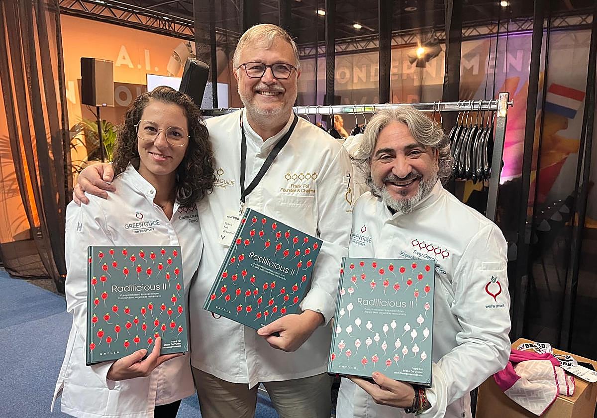 Tony García, protagonista con su cocina verde del libro de los mejores ...