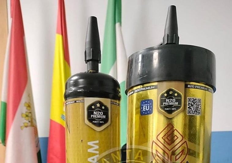 Intervienen de nuevo en Santa Fe botellas de la droga conocida como gas de la risa | Ideal