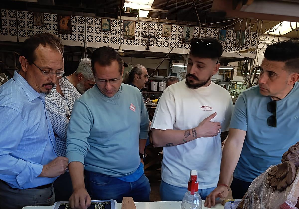 La hermandad de los Estudiantes sigue de cerca la ejecución del nuevo ...