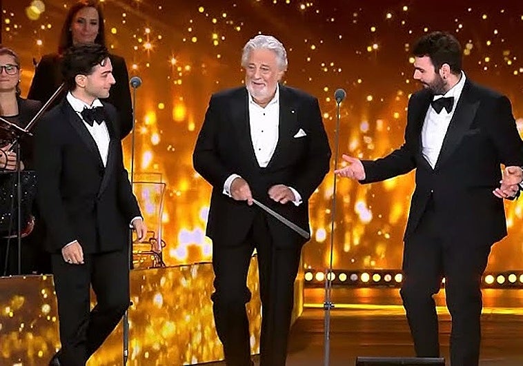 La dedicatoria de 'Granada' de Plácido Domingo a Pavarotti en un genial ...