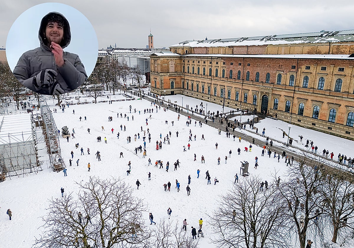 Un almeriense organiza la batalla de bolas de nieve más multitudinaria ...