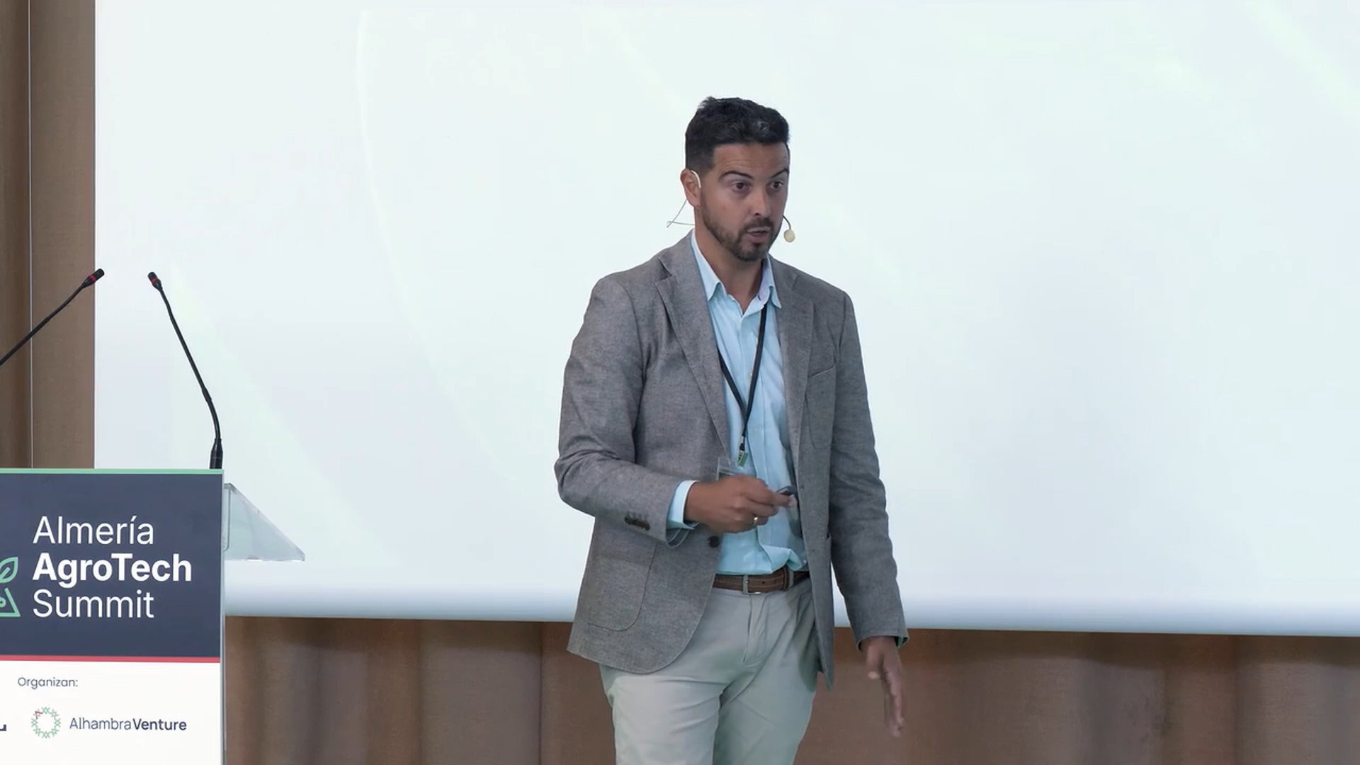 Almería Agrotech Summit | Iván Iglesias, CEO de Sensactive Technologies ...