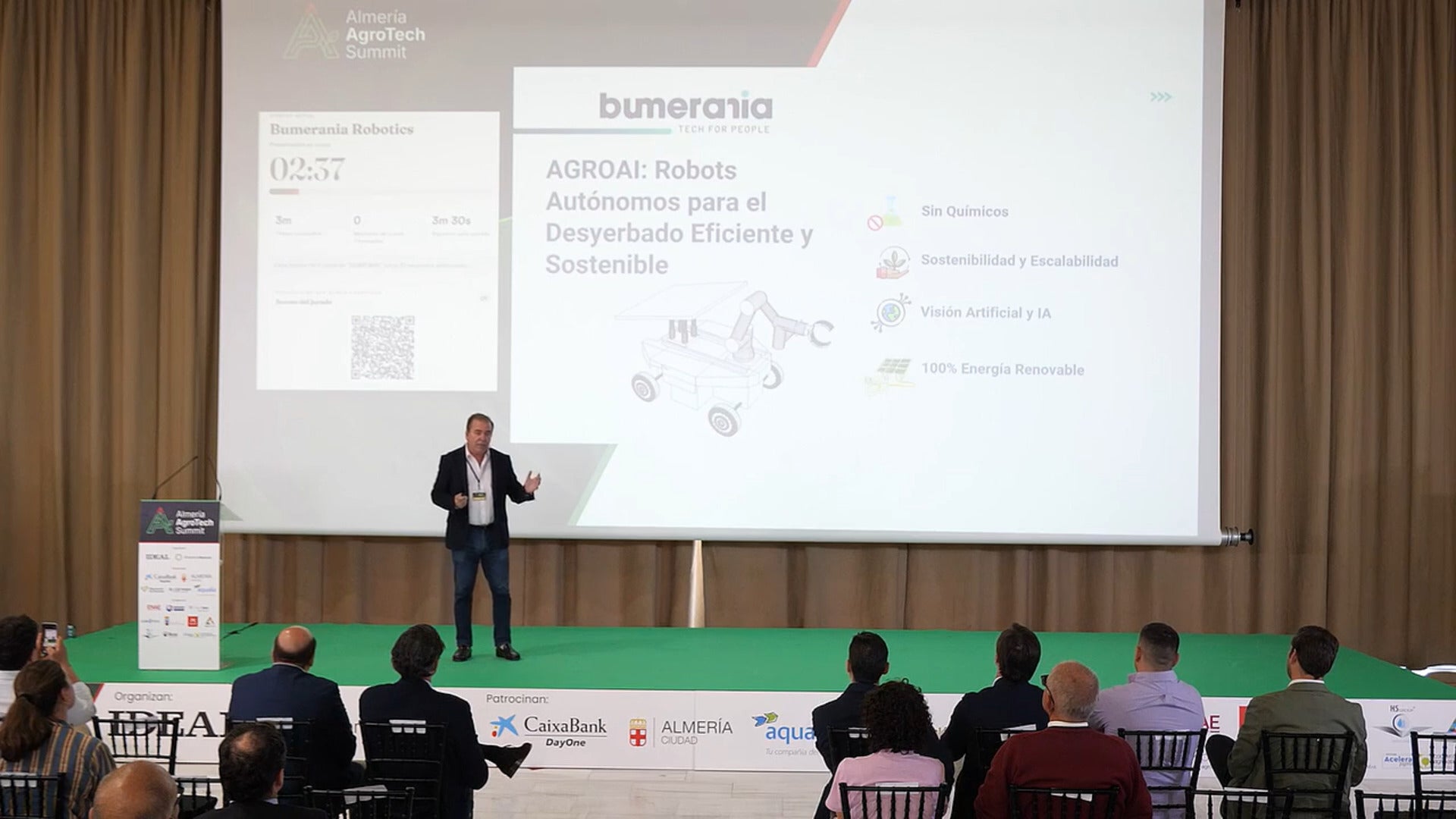 Almería Agrotech Summit | Isidro Fernández, CEO de Bumerania Robotics ...