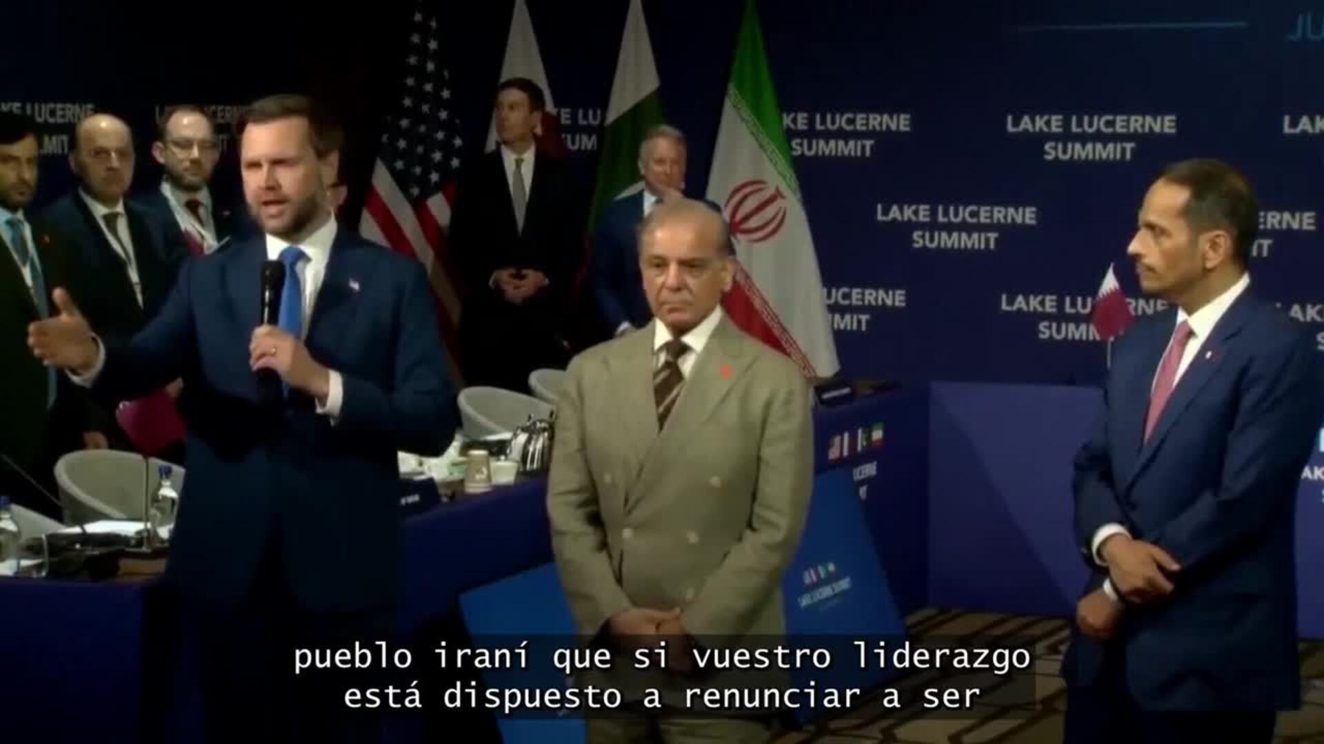 EEUU, Irán y Pakistán comienzan formalmente la Cumbre del Lago Lucerna ...