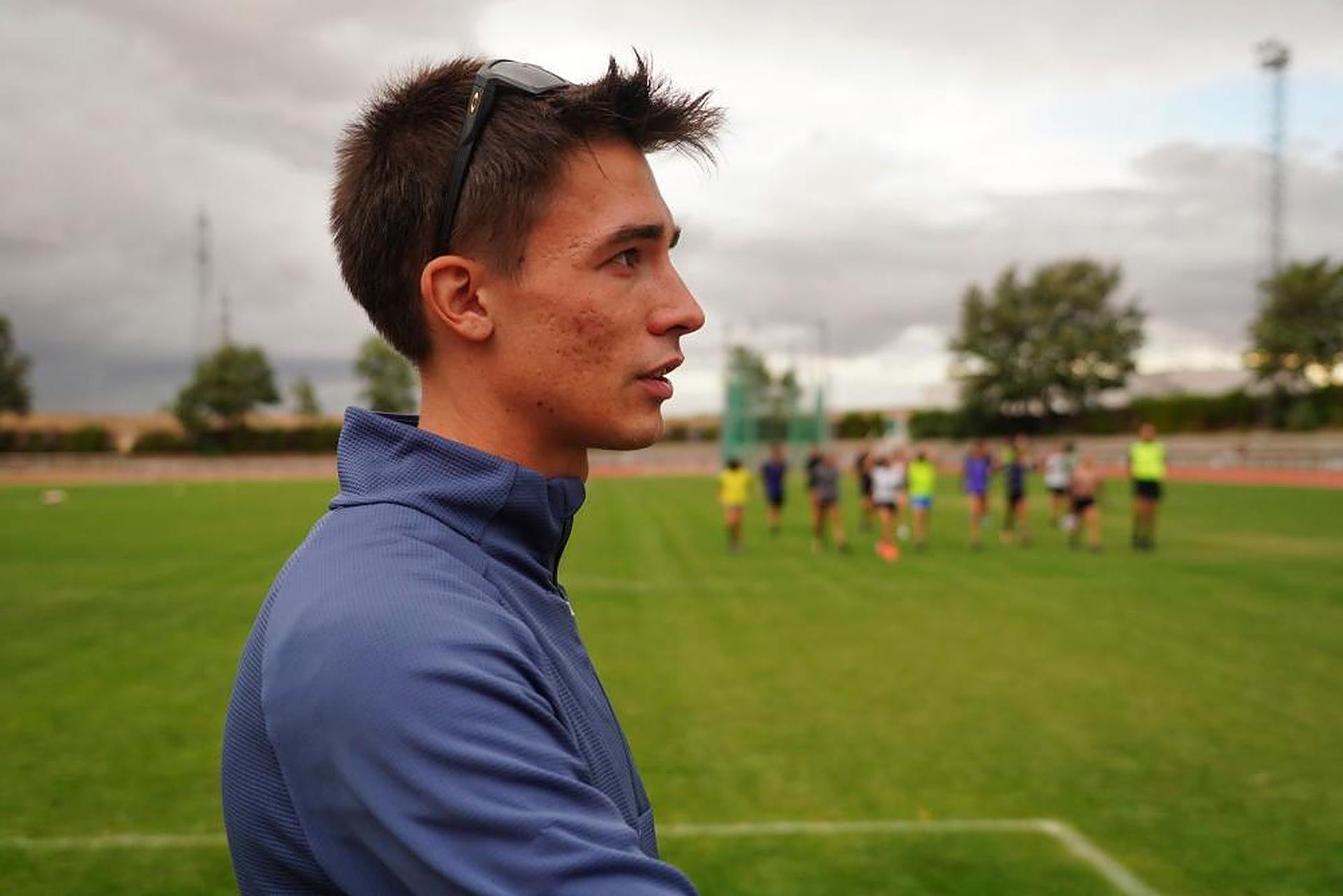 Mario García Romo, de cerca: “Le dedico al atletismo todas las horas ...