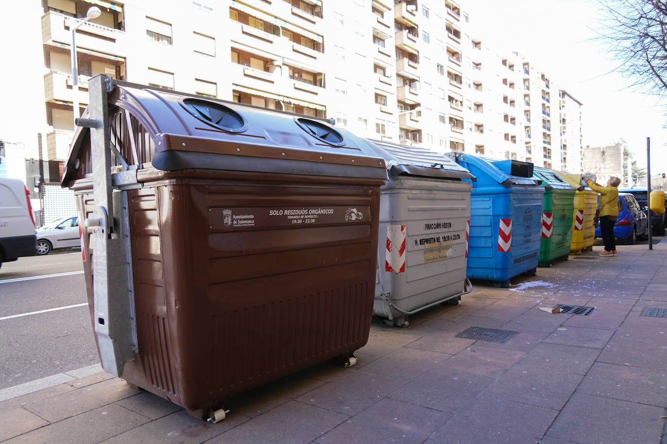 Salamanca ha recibido cientos de contenedores de basura orgánica ...