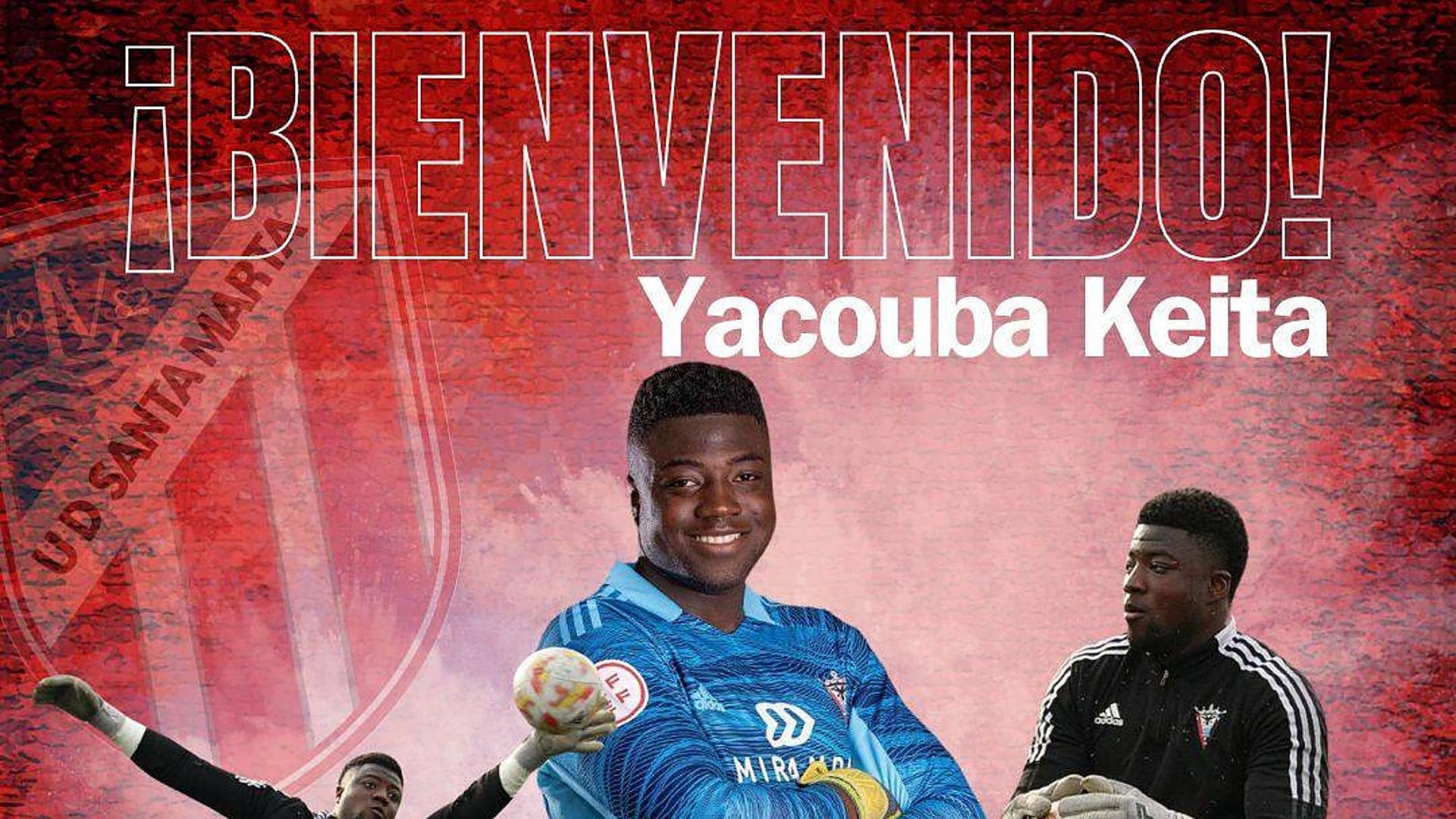 Yacouba Keita, nuevo jugador de la Unión Deportiva Santa Marta | La ...