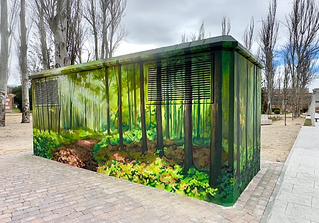 El artista Daniel Martín crea un «bosque infinito» en el parque Los ...