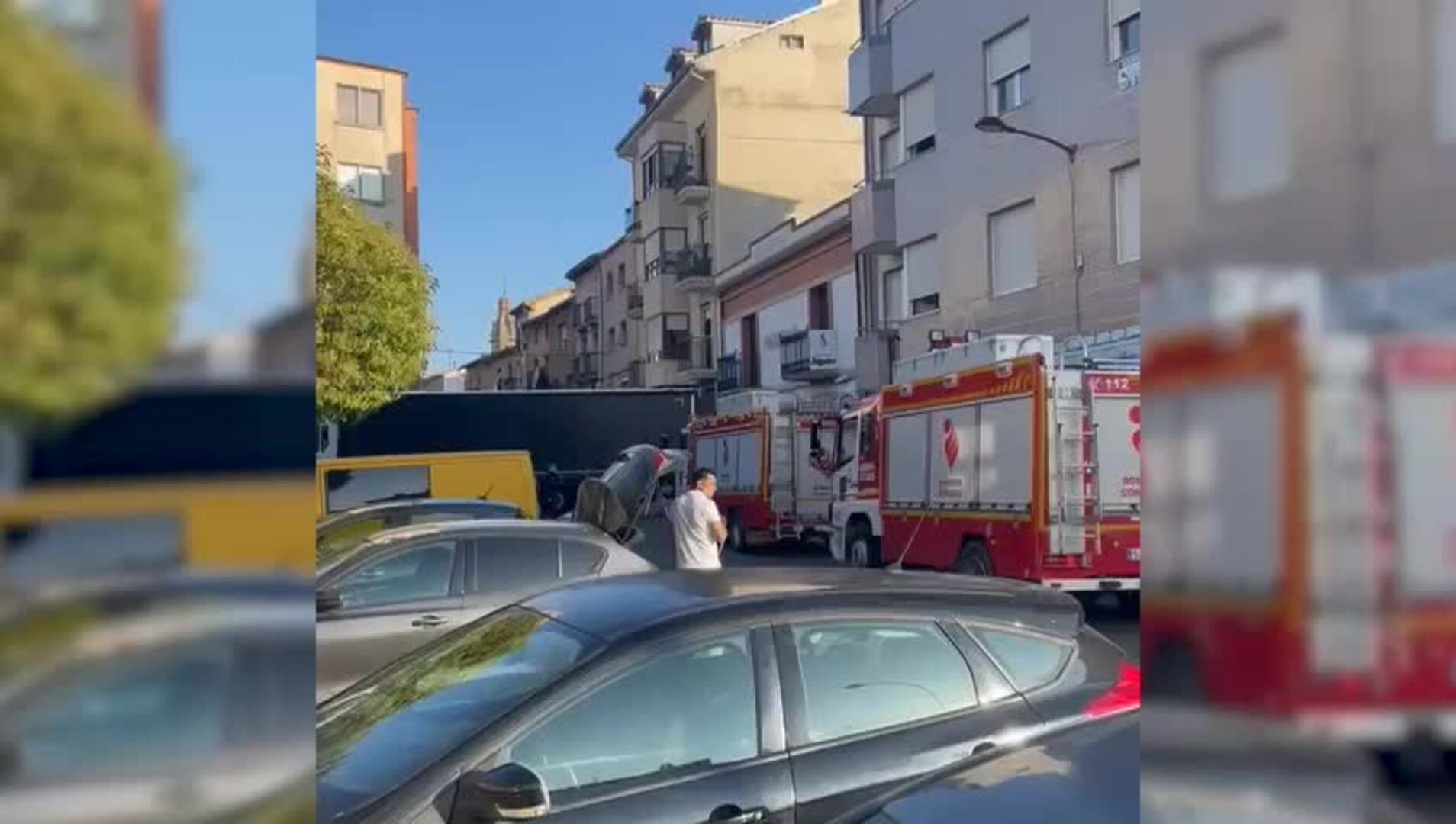 Un camión atascado en Haro | La Rioja