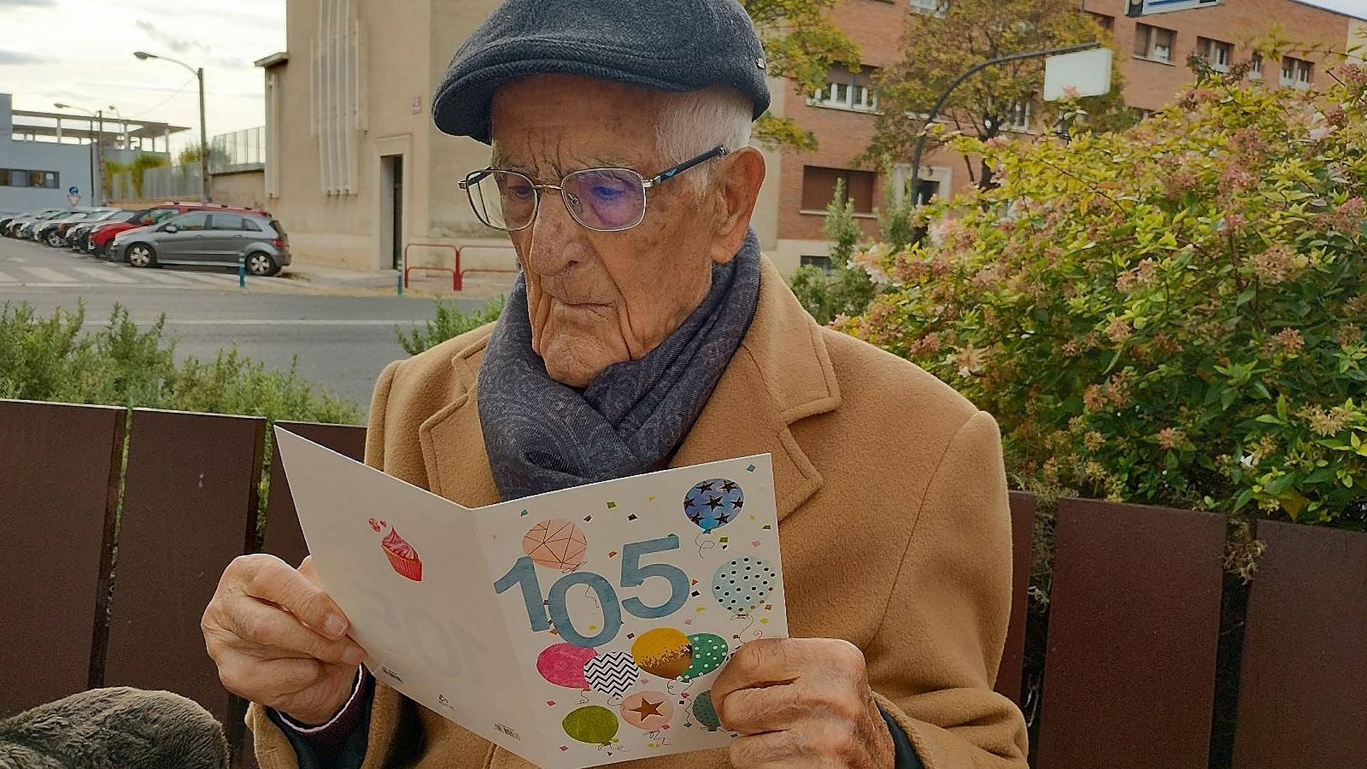 Gregorio Pacheco, el abuelo de Logroño, cumple 105 años | La Rioja
