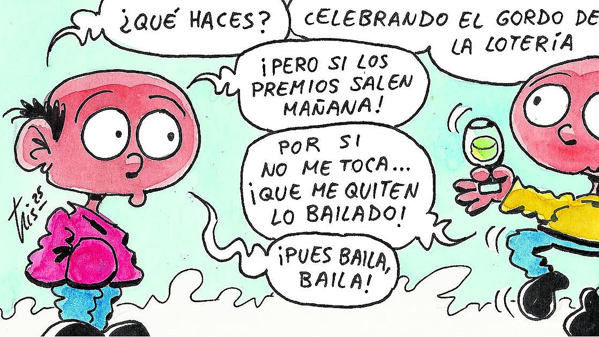 El sorteo de la Lotería de Navidad, según Tris | La Rioja